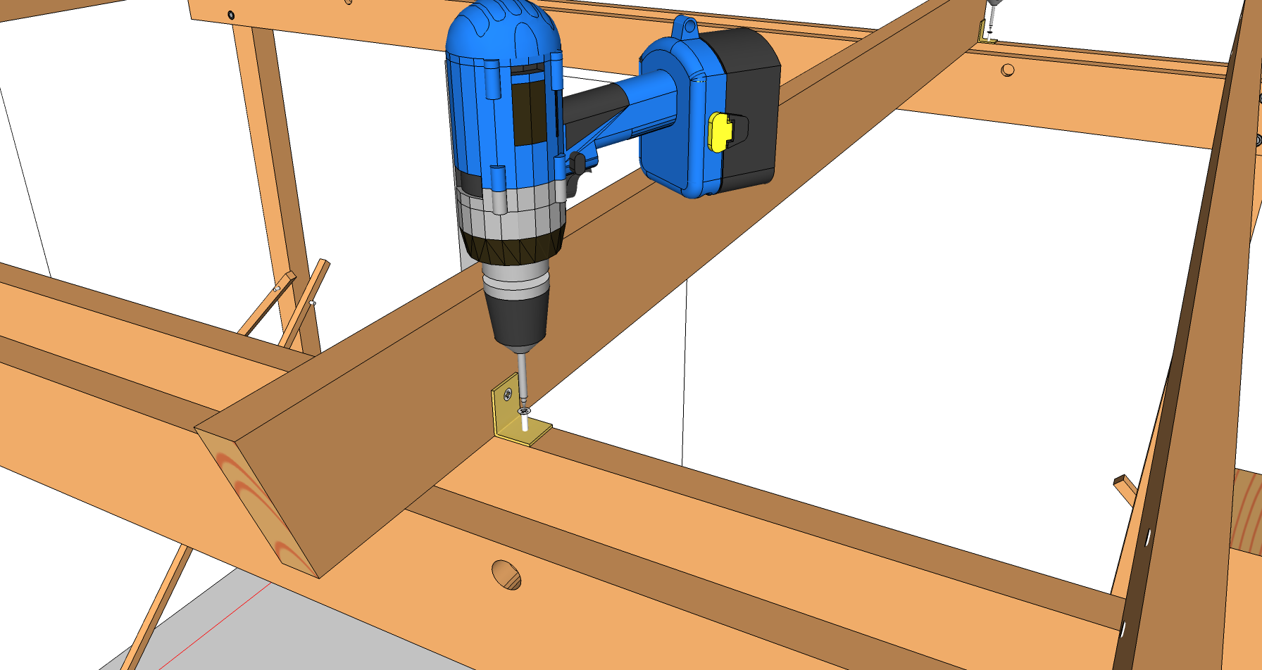 Technique 1 : avec cornière